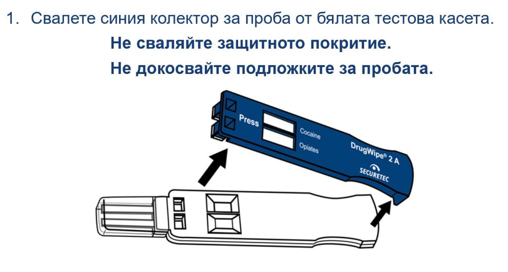 Методика за тестване с DrugWipe A — Alcotester.bg
